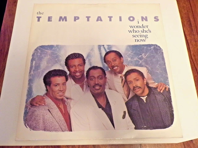 THE TEMPTATIONS - I Wonder Who She's Seeing Now - Used Vinyl Record 1 ...