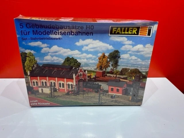 FALLER SET BAHNBETRIEBSWERK NEU OVP Modelleisenbahn H0 EUR 34,50 - PicClick DE