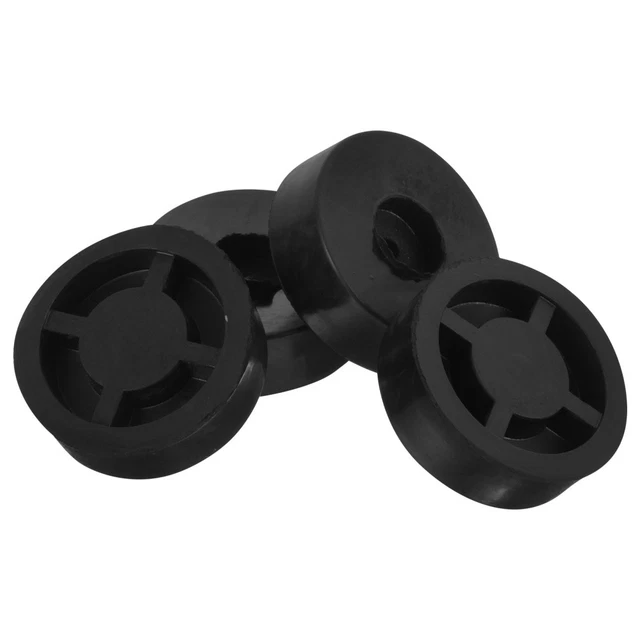 4 PCS RUBBER Feet Base Pad Stand for Amplifier Stereo Isolation Pads £ ...