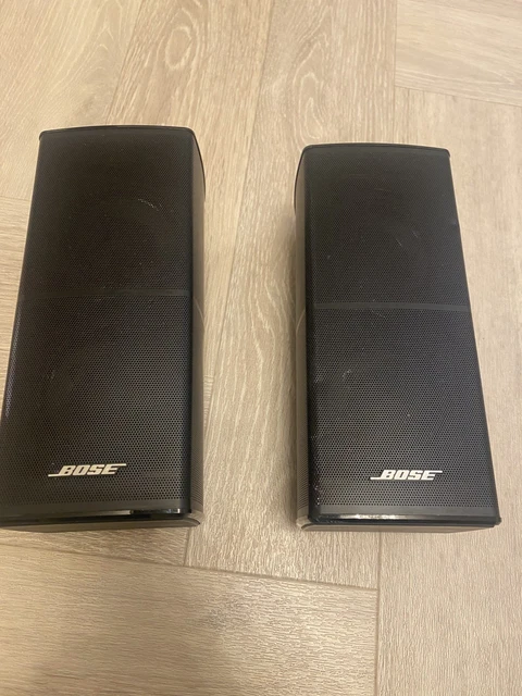 BOSE CUBE DIRECT Reflecting Speakers Series II Black X2 £63.10 ...
