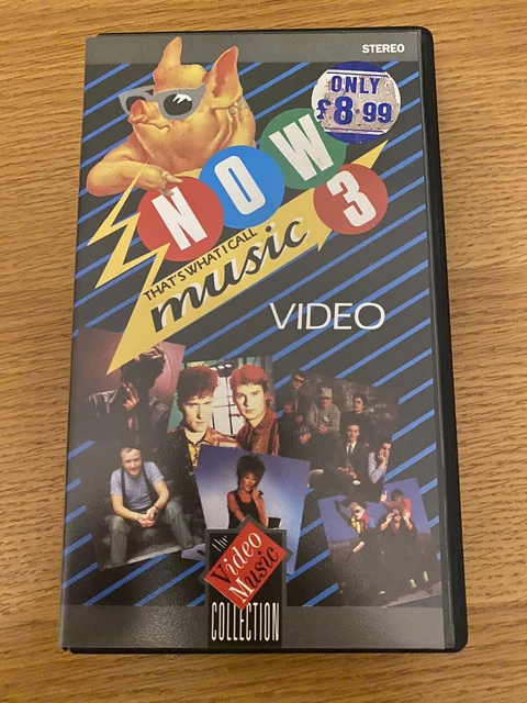 NOW THAT’S WHAT I Call Music Vol 3 VHS Video £20.00 - PicClick UK