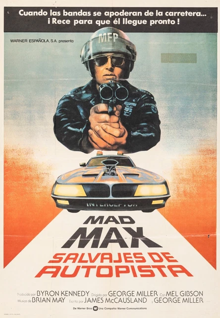 MAD MAX, MEL GIBSON, REPRO AFFICHE CINEMA VINTAGE, 50X70cm, HQ EUR 19 ...