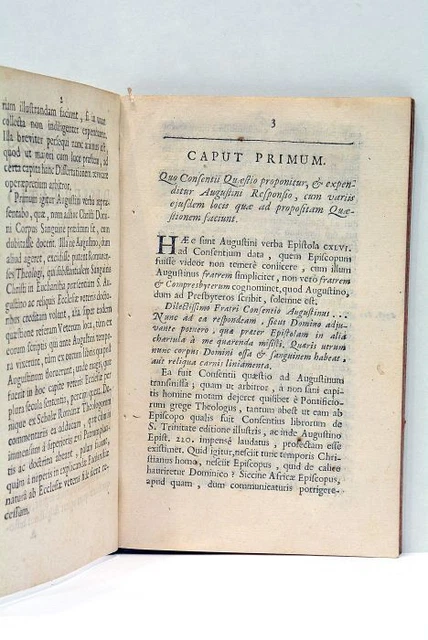 LIVRE ANCIEN ALLIX DISSERTATIO SANGUINE CHRISTI SANG DU CHRIST ...