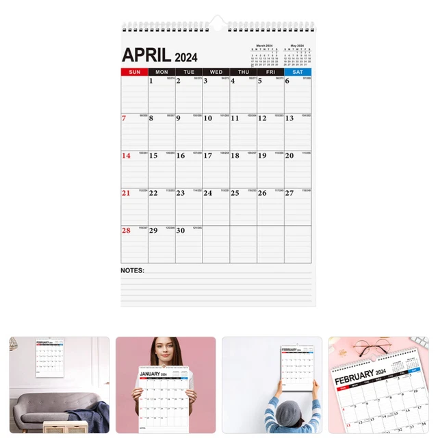 CALENDRIER DE BUREAU Simple Bouda Decoration Interieure Style EUR 18,95 ...