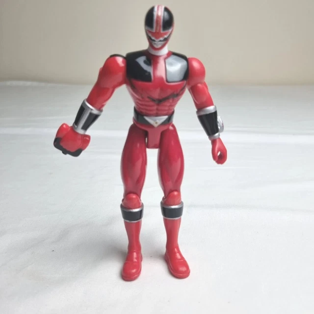 POWER RANGERS TIME Force Red Ranger Action Figure Toy 2000 Bandai Toy £ ...