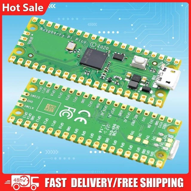 LOW-POWER MICROCOMPUTERS RP2040 Raspberry Pi Pico Microcontroller Board ...
