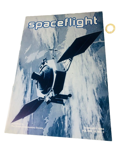 MAGAZINE SPACEFLIGHT SPACE Flight Mag February 1984 Vintage ra £11.08 ...