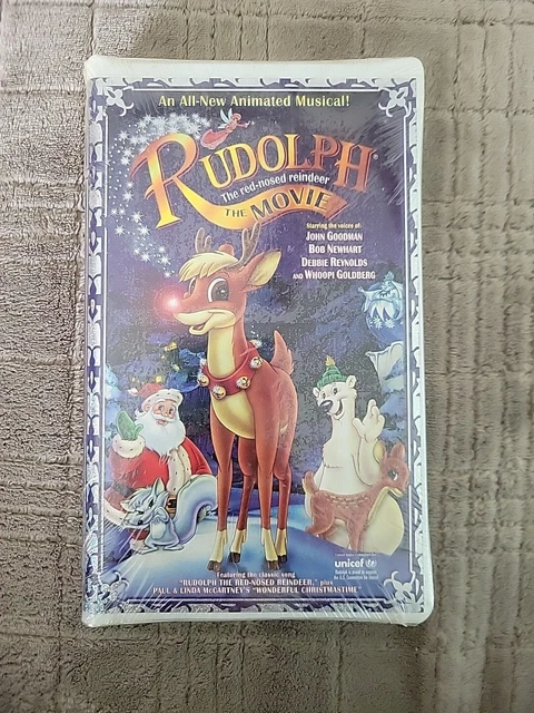 RUDOLPH THE RED-NOSED Reindeer: The Movie (VHS) Rare. Vintage. Unopened ...