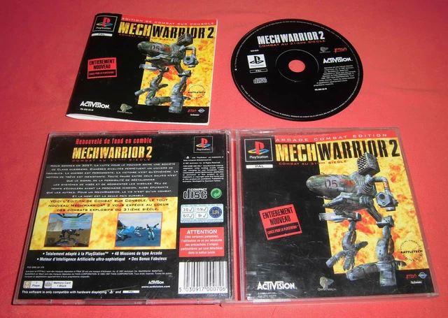 PLAYSTATION PS1 MECHWARRIOR 2 Combat au 31ème Siècle [PAL FR] PS One ...