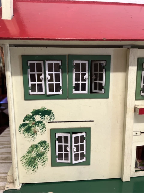 VINTAGE GEE BEE DH9 1960/70s DOLLS HOUSE IN NEED OF NEW OWNER ...