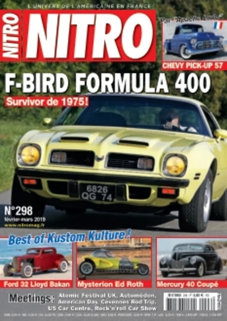 NITRO 298 F-BIRD Formula 400 Survivor De 1975 / Ford 32 Coupe EUR 5,00 ...