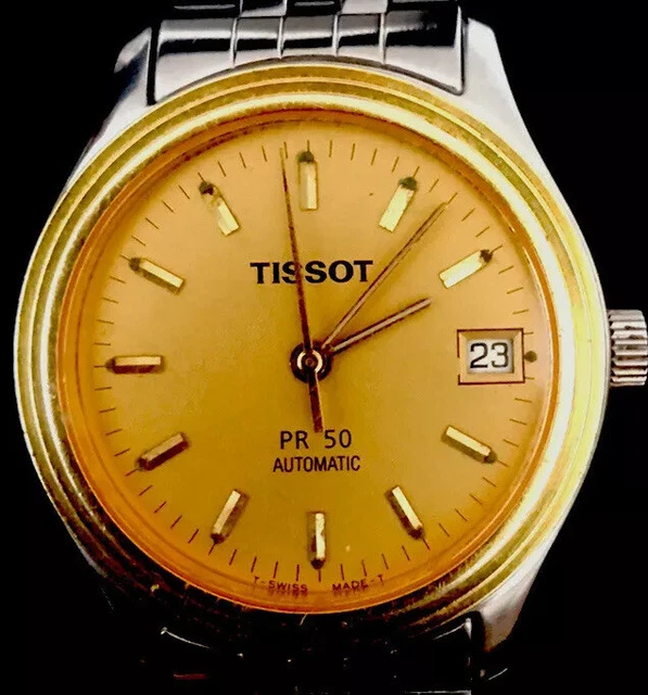 RELOJ TISSOT AUTOMATICO MEN'S WATCH En Excelente Estado EUR 240,00 ...