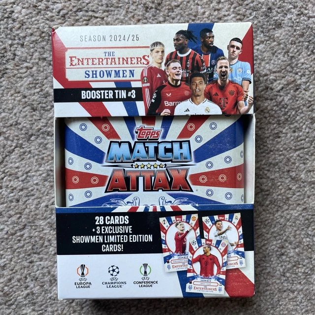 TOPPS MATCH ATTAX 2024/25 Trading Cards Game Booster Tin #3 £8.50 - PicClick UK