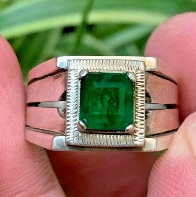GENUINE SWAT EMERALD Stone Ring Original Swat Zamurd Ring Original Swat ...
