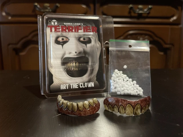 Terrifier Art The Clown Teeth FOR SALE! - PicClick UK