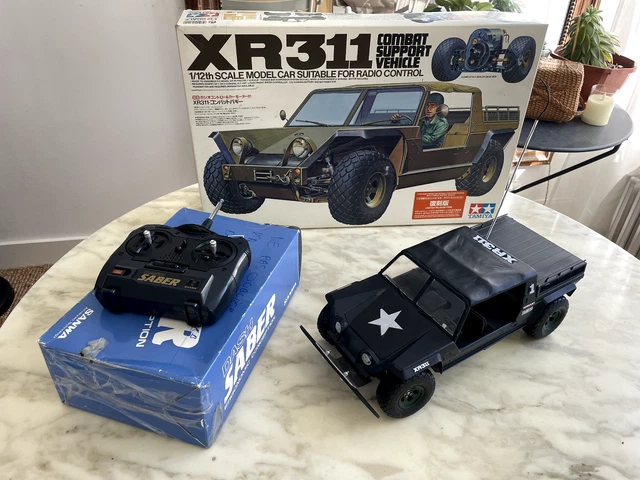 TAMIYA 1/12 RC Combat Support Vehicle FMC XR311 kit complet + boite EUR 160,00 - PicClick FR