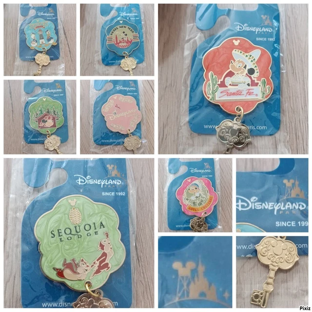 PINS COLLECTOR DISNEYLAND Paris Hotel Key Collection DLP EL EUR 19,99 ...