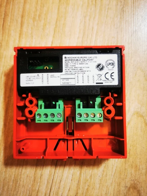 HOCHIKI ADDRESSABLE CALL Point with Short Circuit Isolator (HCP-E(SCI ...