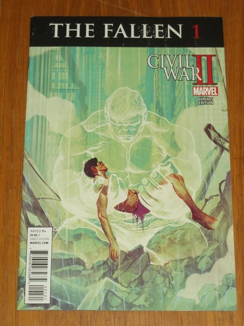 FALLEN #1 MARVEL Comics Civil War Ii Del Mundo Variant October 2016 EUR ...