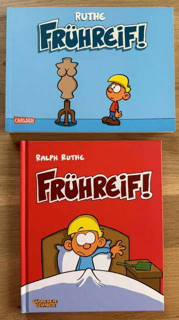 FRÜHREIF! HARDCOVER + Taschenbuch - Ralph Ruthe - 1. Ausgabe -sehr guter Zustand EUR 10,00 ...