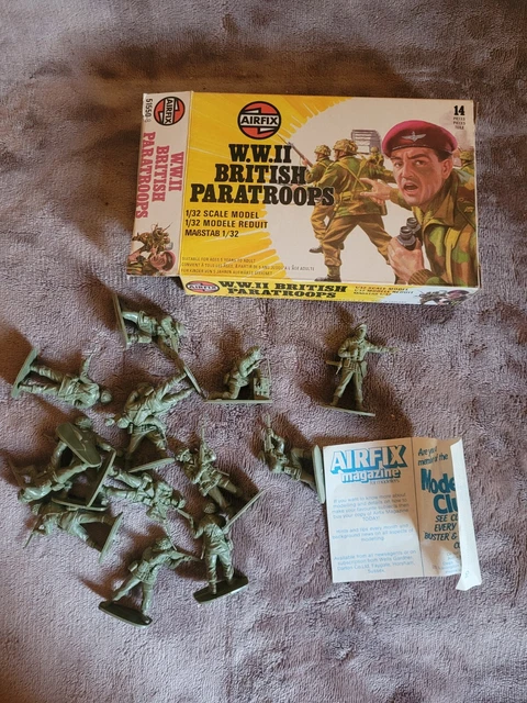AIRFIX WW2 BRITISH Paratroops Figures. 1/32 Scale £20.00 - PicClick UK