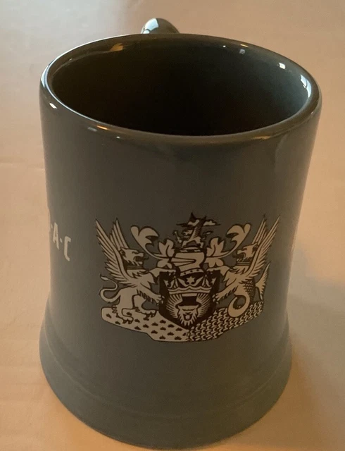 VINTAGE BOAC (BRITISH Overseas Airways Corporation) Blue Ceramic Mug ...