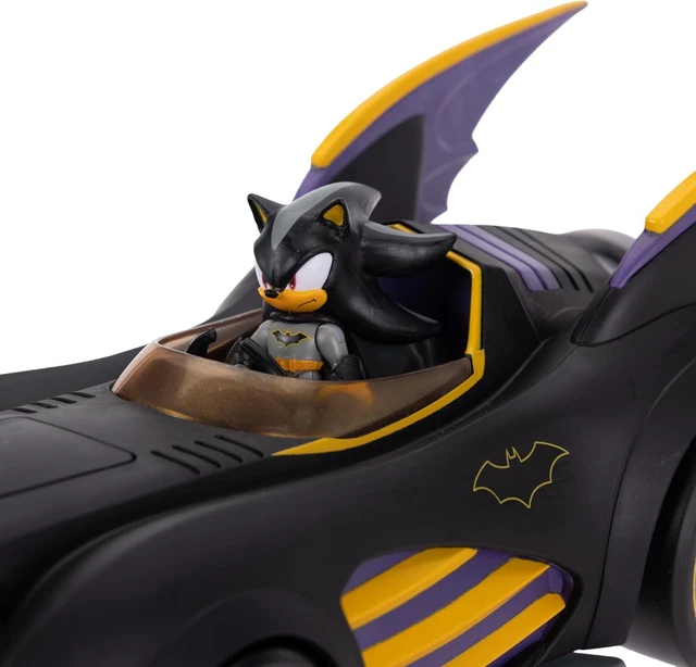 DC X SONIC Shadow als Batman met functionerende Batmobil 6,35 cm ...