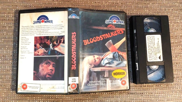 BLOODSTALKERS AUSTRALIAN OZ VHS video SUNDOWNER cult 70s backwoods ...