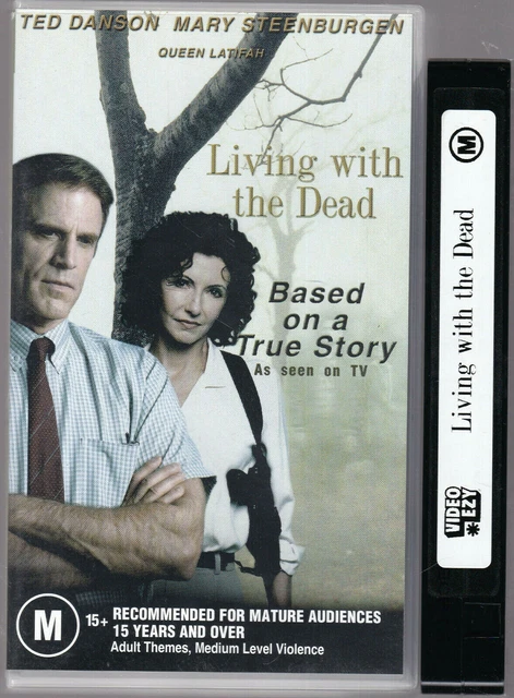 RARE VHS VIDEO Tape LIVING WITH THE DEAD Small Box Ex Rental Danson ...