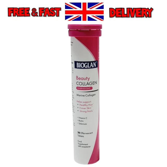 BIOGLAN BEAUTY COLLAGEN Effervescent Tablets, 20 Tablets £12.95 ...