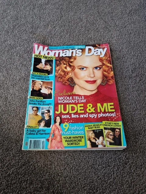 WOMANS DAY MAGAZINE March 2004-Nicole Kidman-Kylie Minogue EUR 12,15 ...