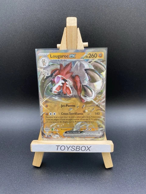 CARTE POKÉMON LOUGAROC EX 117/193 / Bloc EV Évolution à Paldea EV2 ...