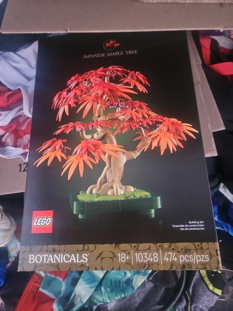 LEGO BOTANICALS JAPANESE Red Maple Tree Building Kit for Adults 18+ NM ...