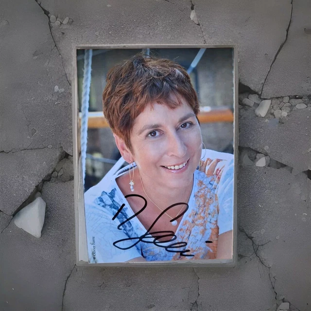 ORIG. AUTOGRAMMKARTE # Autorin 📚# Schriftstellerin ️ # Rebecca Gable ...