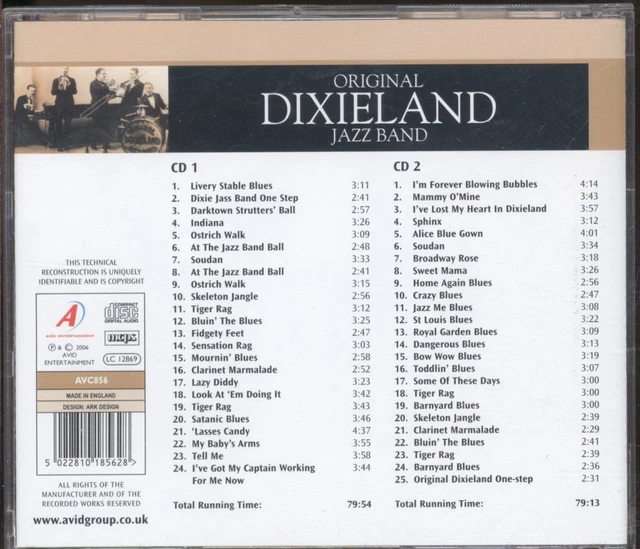 ORIGINAL DIXIELAND JAZZ Band Essential Collection - Original Dixieland ...