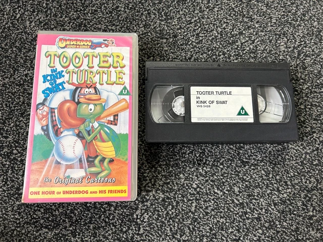 TOOTER TURTLE IN Kink Of Swat Original Cartoons VHS Video Underdog ...