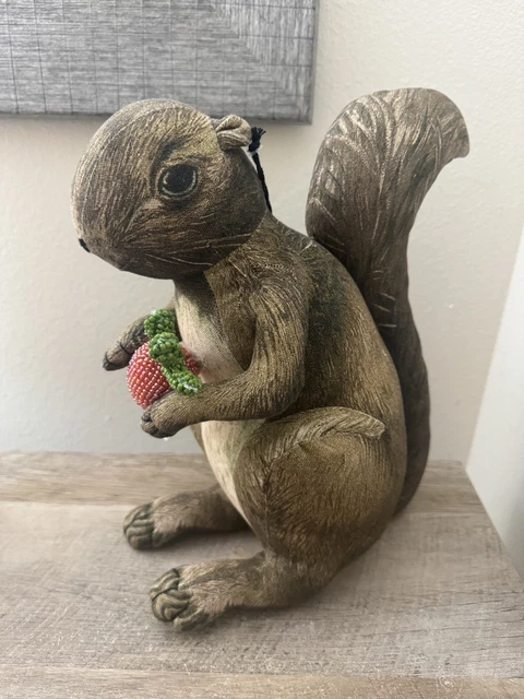 JOHN DERIAN FOR Target 2025 Plush Woodland Squirrel holding Radish ...