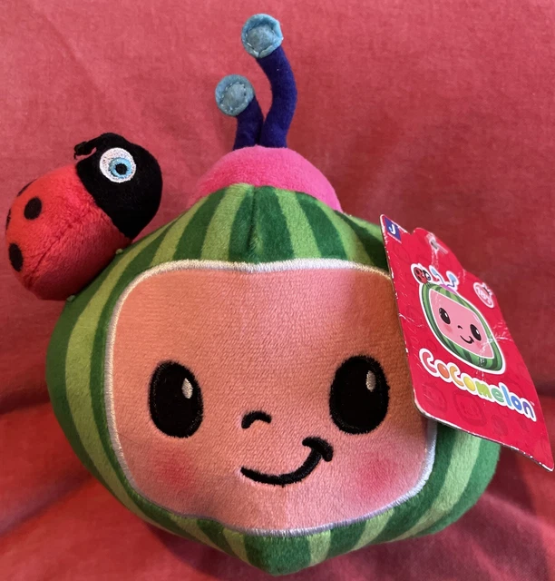 COCOMELON PLUSH - New With Tags 6” Watermelon & Ladybird 18m+ £18.99 ...