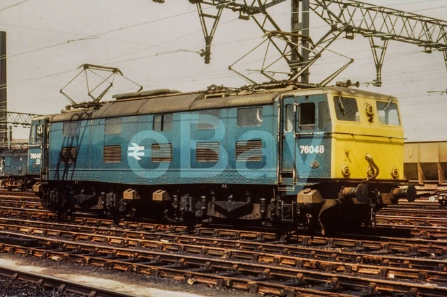 UK DIESEL TRAIN Railway Photograph Of Class 76 76018 Loco. Rm76-06 £1. ...