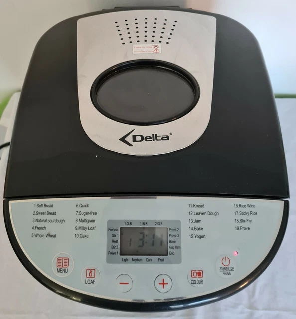 DELTA BREADMAKER MACHINE Model Mbf-020 £55.00 - PicClick UK