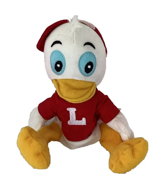 DISNEY STORE DUCK Tails Stuffed Animal Plush Louie Louis Mini Bean Bag ...