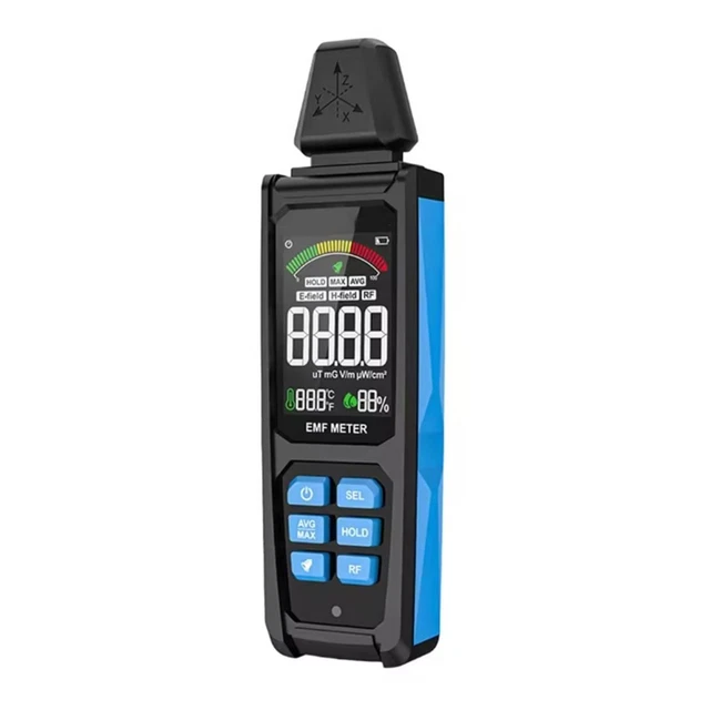 5 IN 1 Meter Professional Testing 3-inch Color Screen Ergonomically ...