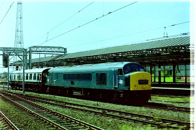 35MM RAILWAY COLOUR Negative Class 45 112 at Crewe £2.54 - PicClick UK