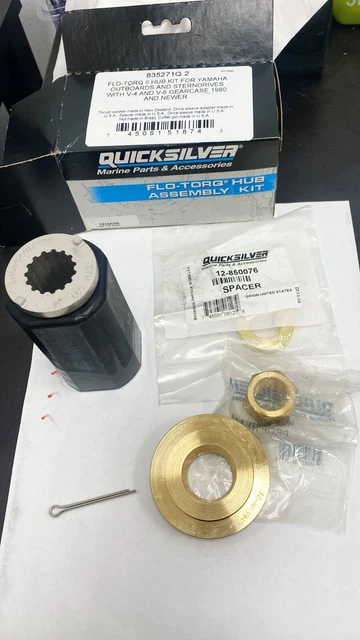 QUICKSILVER 835271Q2 FLO-TORQ II Hub Kit Yamaha 115-130 Hp Outboards ...