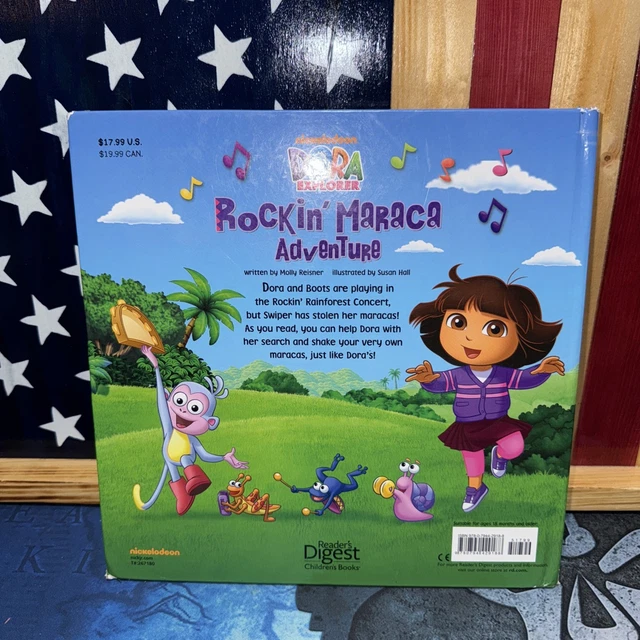 DORA THE EXPLORER: Rockin' Maraca Adventure: Storybook with Maracas $50 ...