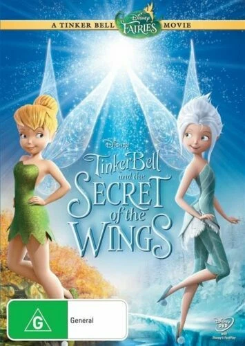 TINKERBELL AND THE Secret of the Wings DVD Disney Classic Movie Kids ...