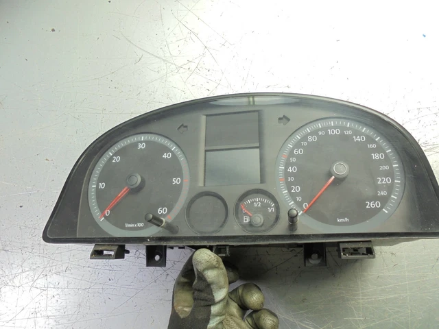 VW CADDY 2K 1.9 TDI speedometer instrument cluster 2K0920844A 231,000km ...