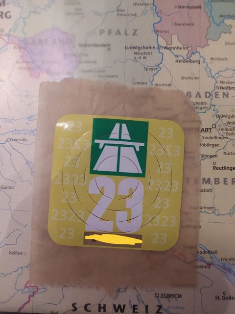 AUTOBAHN VIGNETTE SCHWEIZ 2023 gültig bis 31.01.2024 Super Zustand! EUR 5,50 - PicClick DE