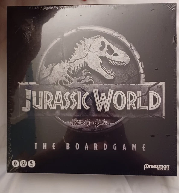JURASSIC PARK WORLD The Board Game 12+ MANAGE YOUR OWN PARK!! Factory ...
