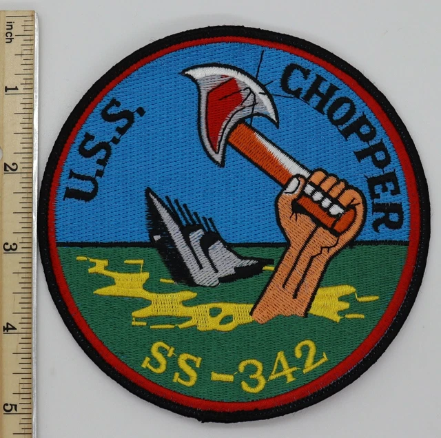PATCH SOUS-MARIN US NAVY USS CHOPPER SS-342 conçu pour les anciens ...